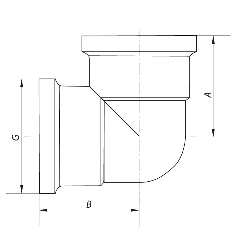 Купити Кут 1'' ВВ Koer KF.L10F (KF0074) по ціні 233 грн. в інтернет ...