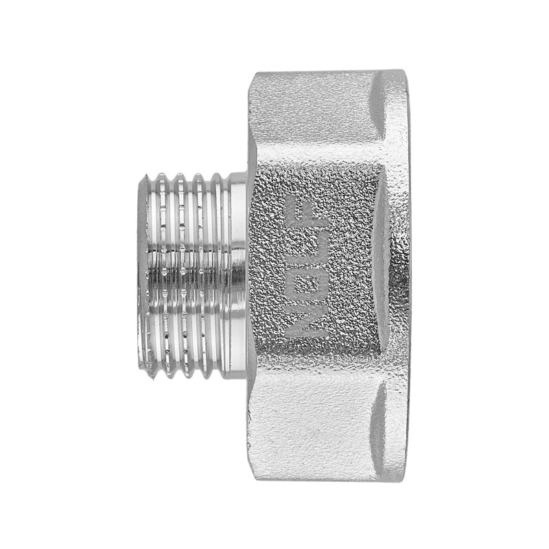 Купити Перехідник Nolf NFC.A0610-N-1"Fx1/2"M нікельований (NF3089) по ...