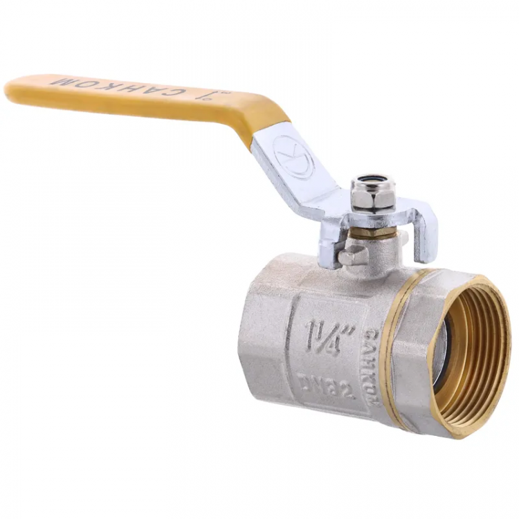 Купити Кран кульовий СК 1 1/4" ГГВ YELLOW ART.602 (WP0062) по ціні 335 ...