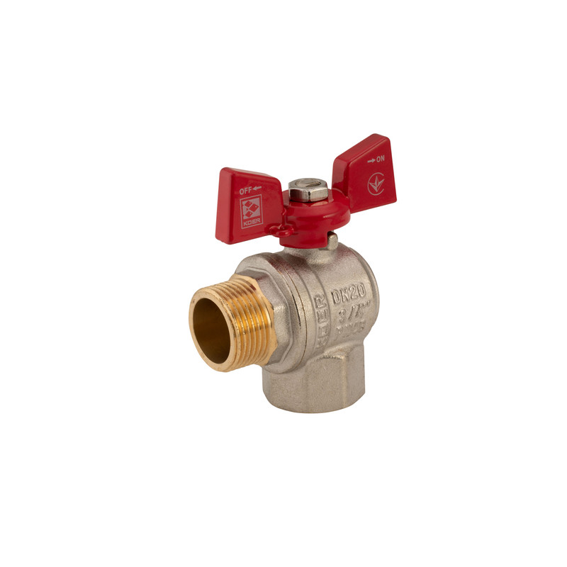 Купити Кран кульовий Koer 3/4" ГШМ кутовий (KR.208) (KR2806) по ціні 307 грн. в інтернет ...