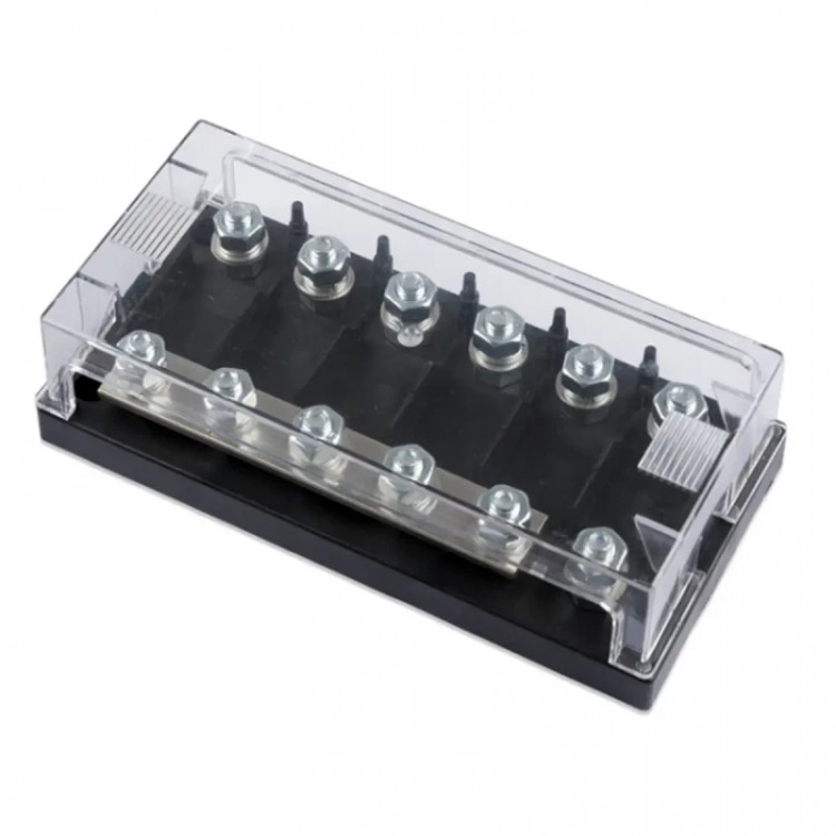 Купити Тримач плавного запобіжника Victron Energy Fuse holder 6-way for ...
